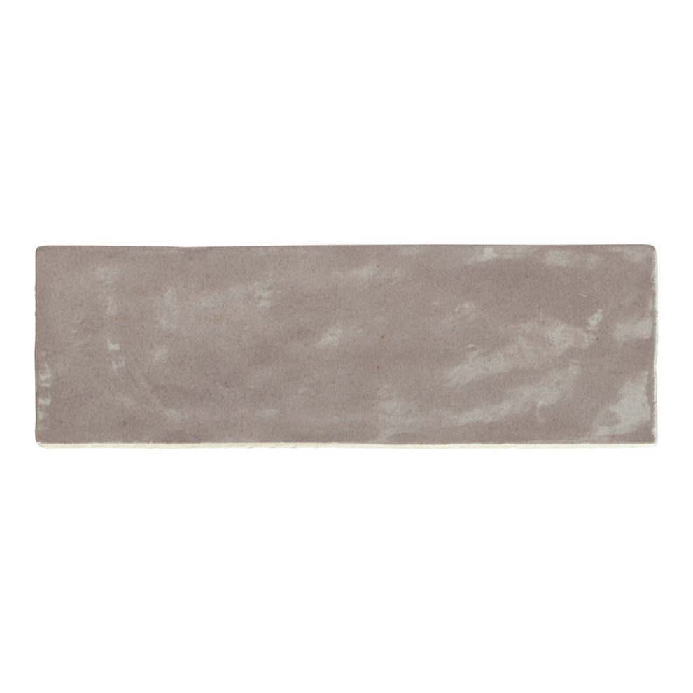 Riad Taupe Ceramic Wall Tile 6.5x20cm | Glossy Moroccan Look Subway ...
