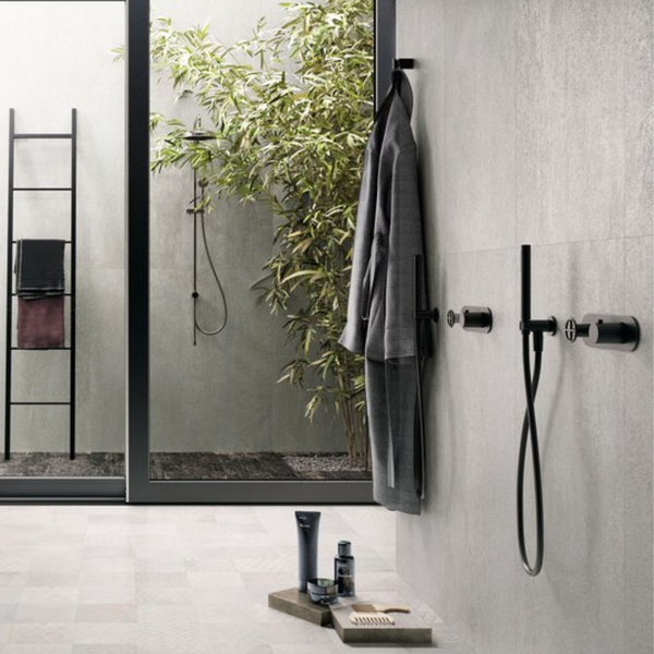 Oxi Dart Silver Porcelain Tile 60x120cm | Metal Effect – Delforno
