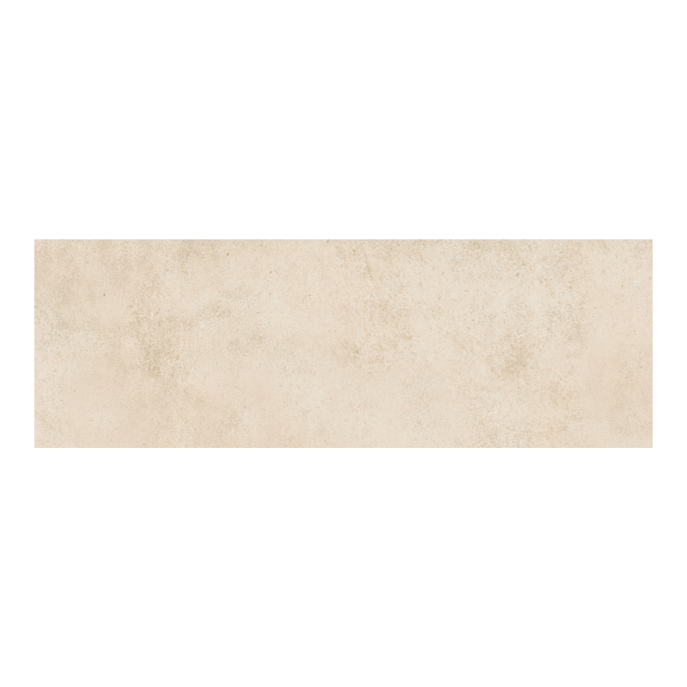 Interior Beige Ceramic Tile 25x75cm | Matt Cement Effect Wall Tile ...
