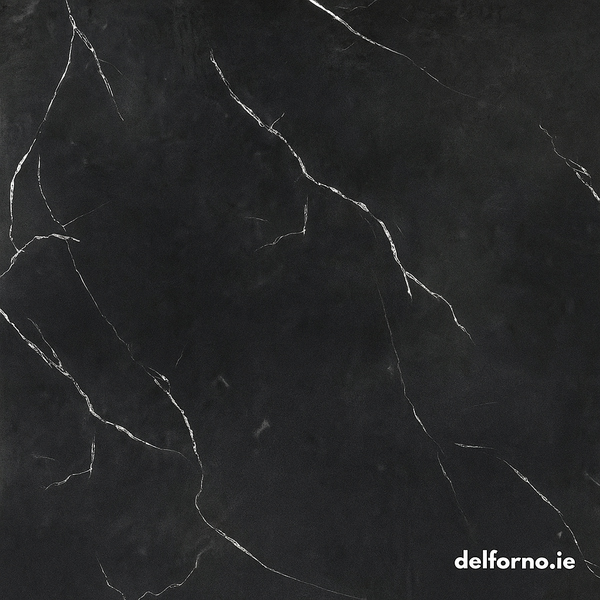 Livingstone Nero Marble Effect Porcelain Tile 30 x 30cm – Delforno