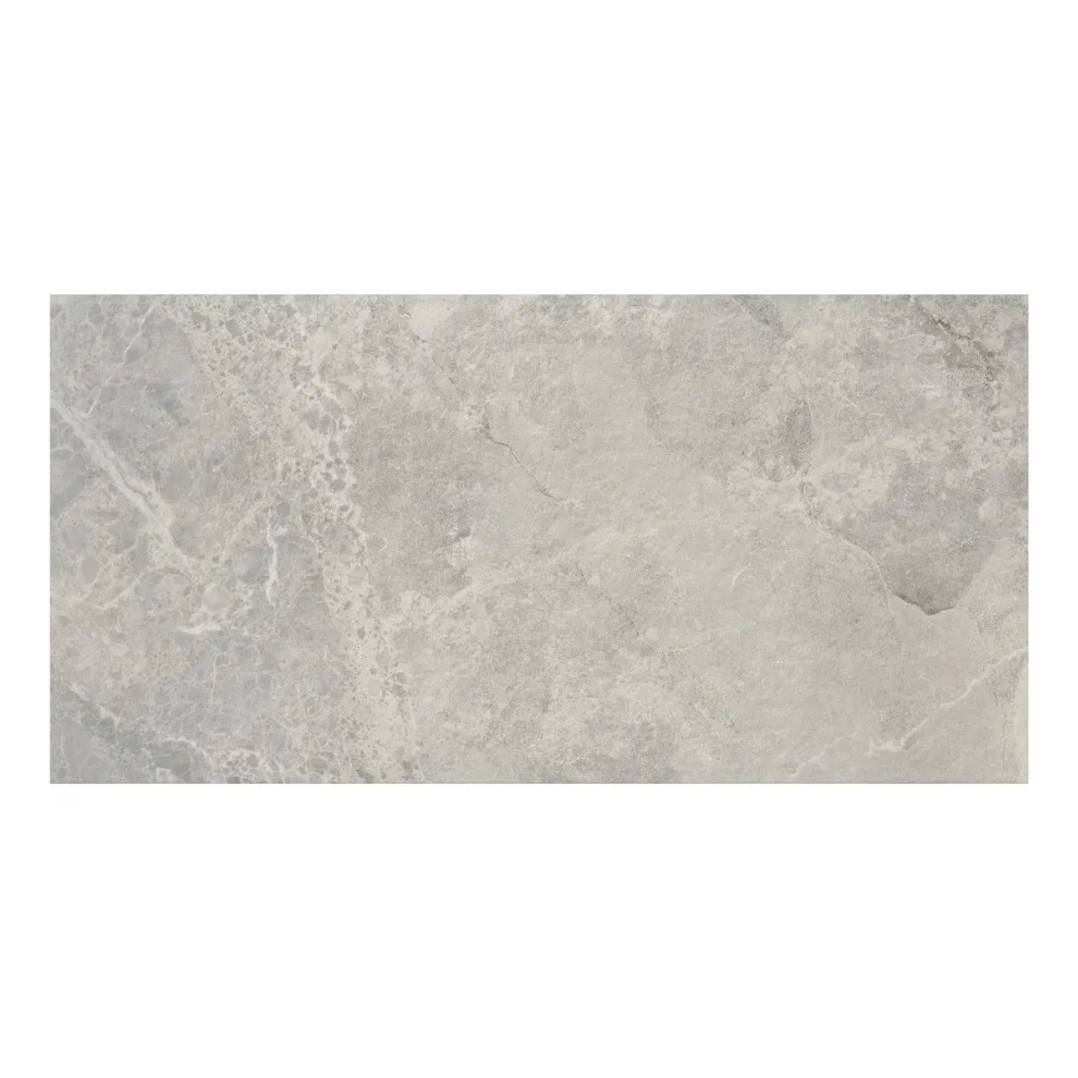 Tenby Gris Porcelain Tile 60x120cm | Matt Stone-Effect Wall & Floor ...